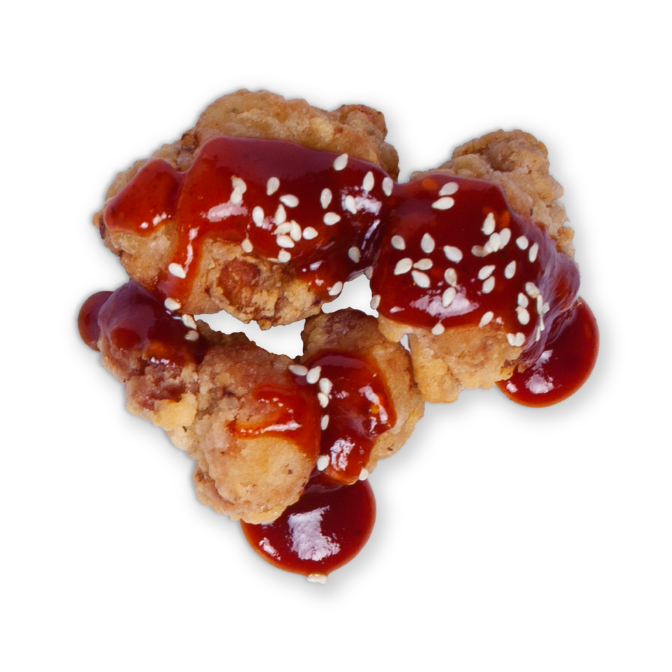 Gochujang Fried Chicken - more batter