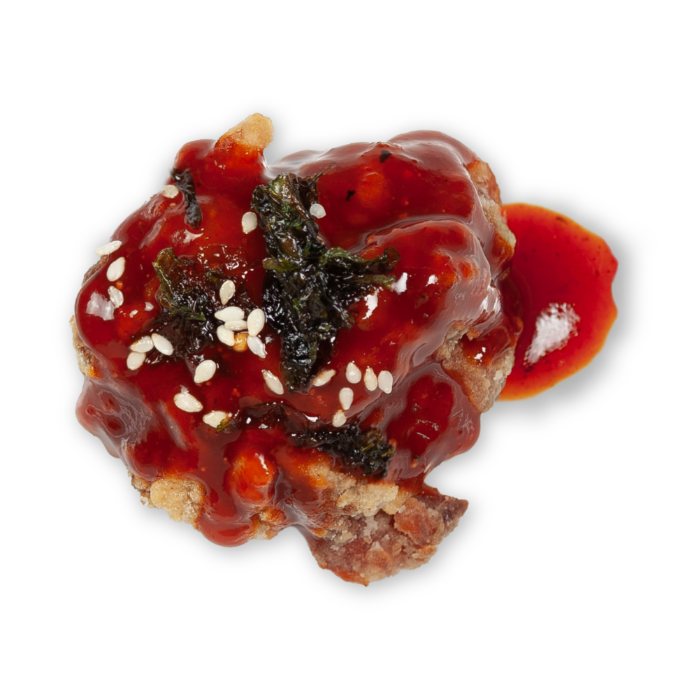 Buldak Spicy Fried Chicken (Moderately Spicy) - more batter