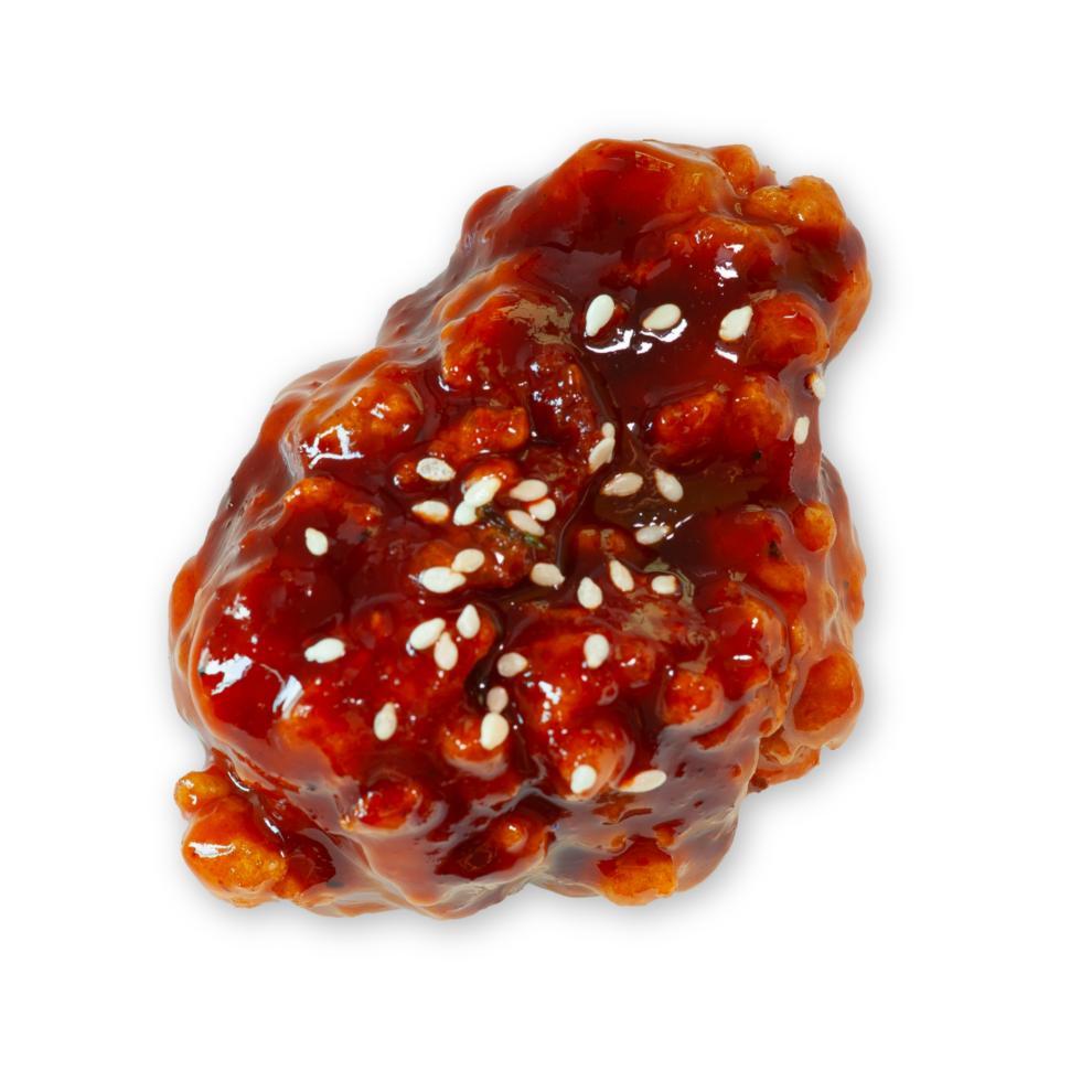 Ghost Pepper Fried Chicken (Very Spicy) - more batter